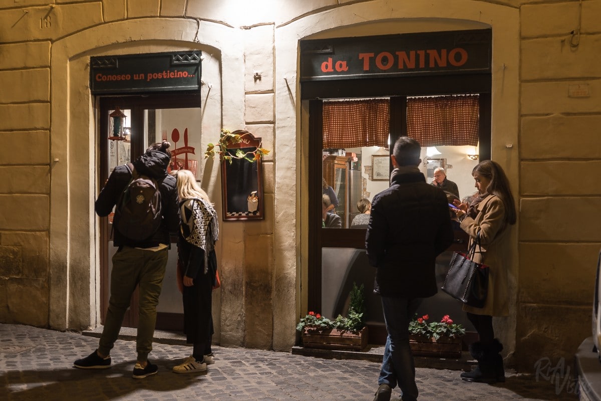 A review of Da Tonino – a traditional trattoria in Rome, Italy